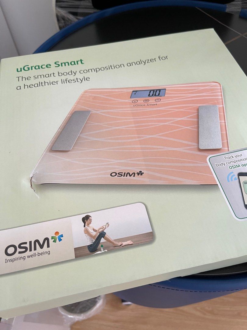 Brand new Osim uGrace smart scale machine, Health & Nutrition, Health ...