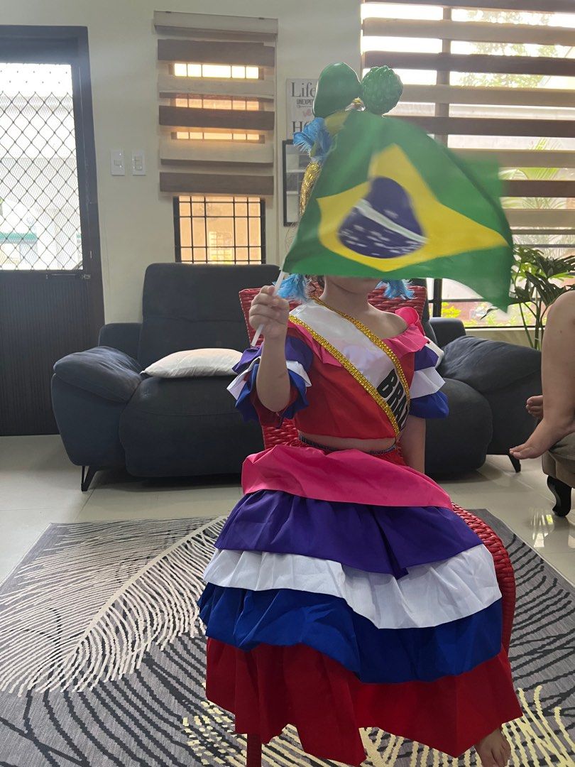 Brazil Costume - United Nation, Babies & Kids, Babies & Kids Fashion on ...