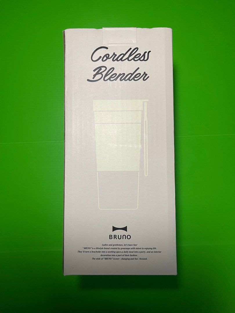 Bruno Cordless Blender, TV & Home Appliances, Kitchen Appliances ...