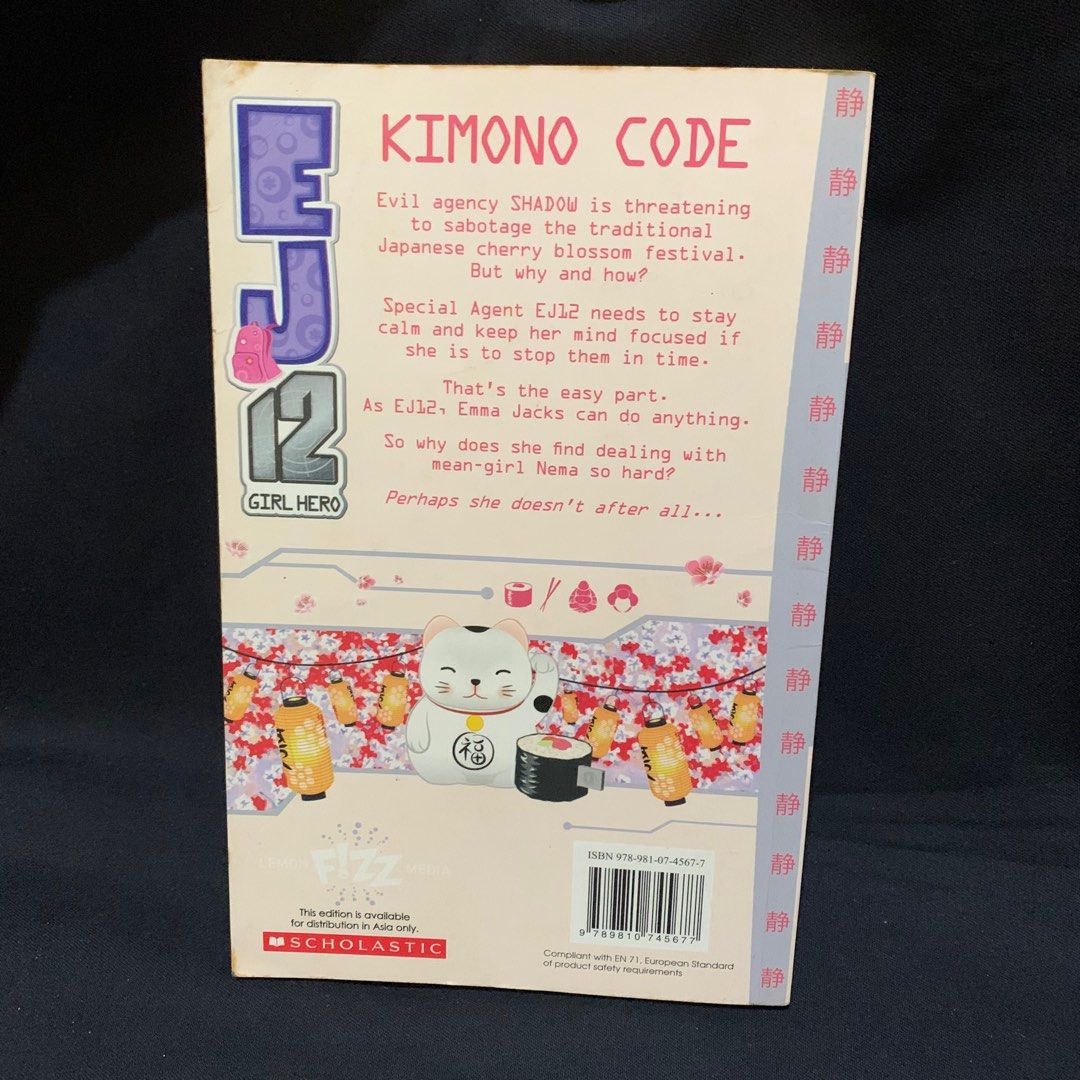 Buku Novel Anak EJ12 Girl Hero Kimono Code, Buku & Alat Tulis, Buku ...