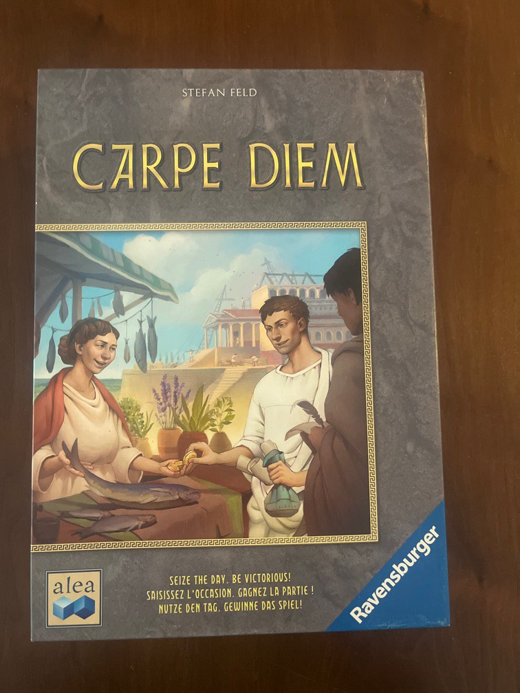 Carpe Diem Strategy Board Game, Hobbies & Toys, Toys & Games on Carousell