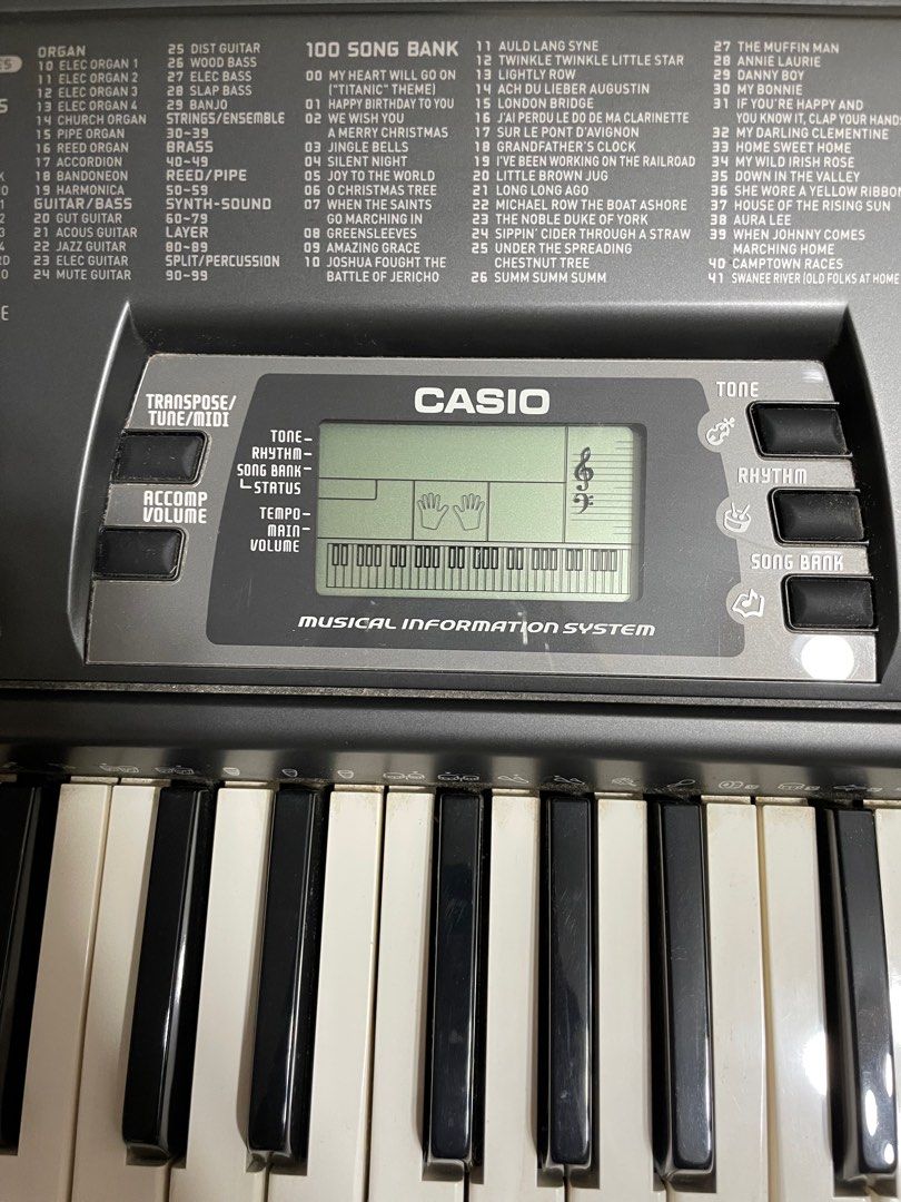 Casio CTK-700 keyboard & 琴架, 興趣及遊戲, 音樂、樂器 & 配件, 樂器 - Carousell