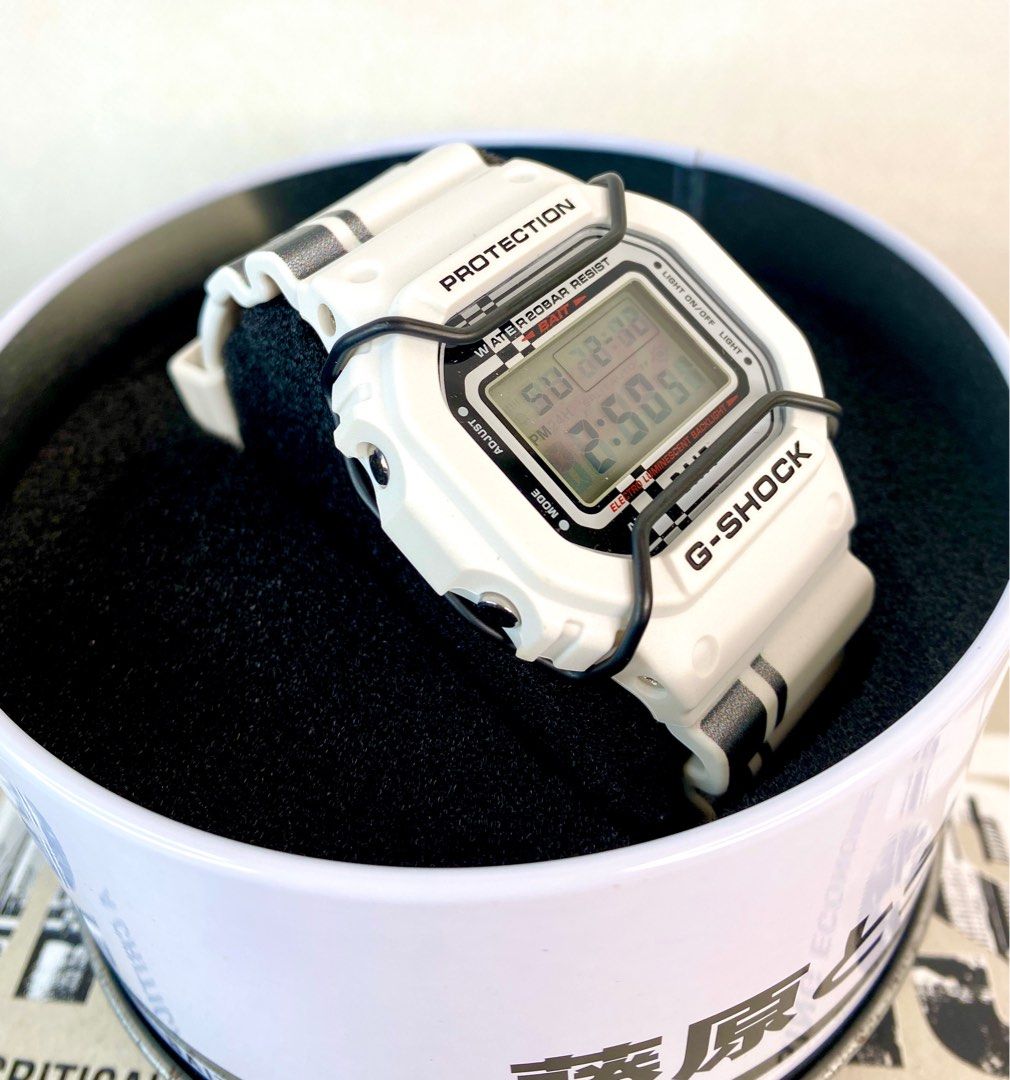 Casio G-Shock DW-5600BAIT20 Initial D Strap Watch, Men's Fashion ...