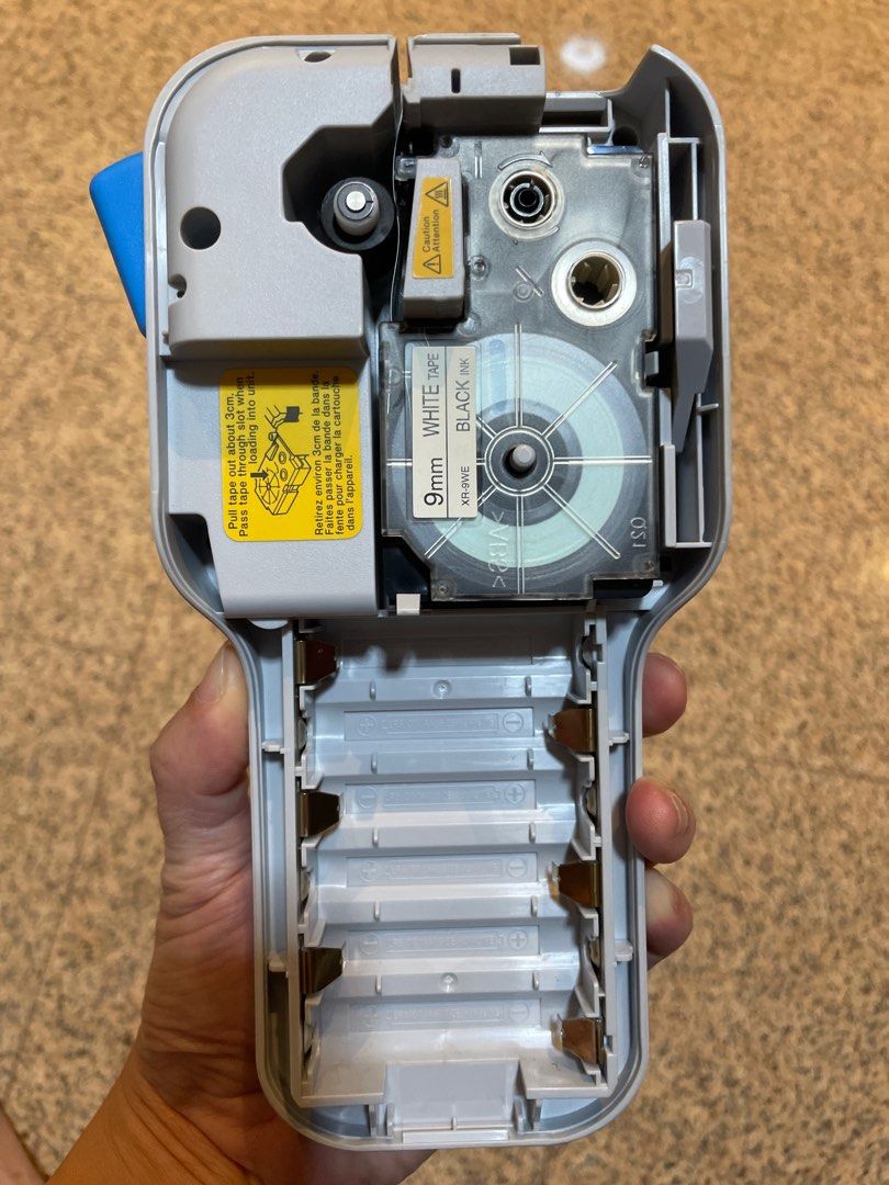 Casio EZ-label printer KL-HD1 LABEL IT! black & white, Computers & Tech ...