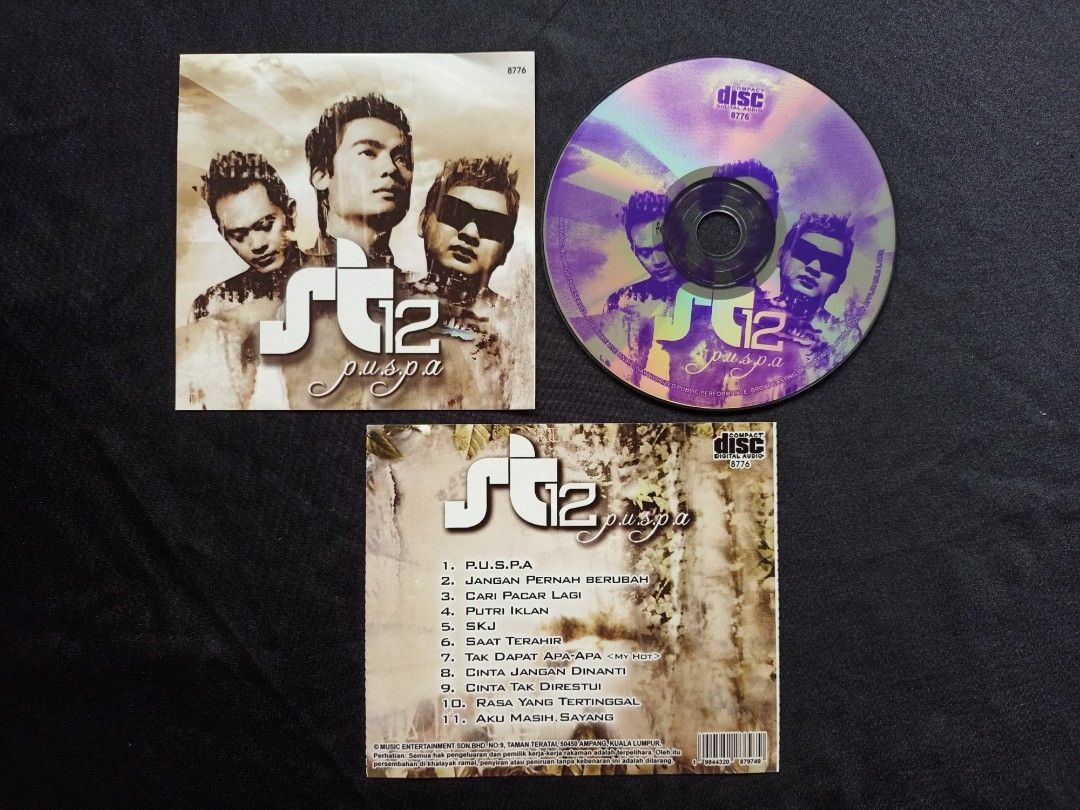 CD ST12 : puspa, Hobbies & Toys, Music & Media, CDs & DVDs on Carousell