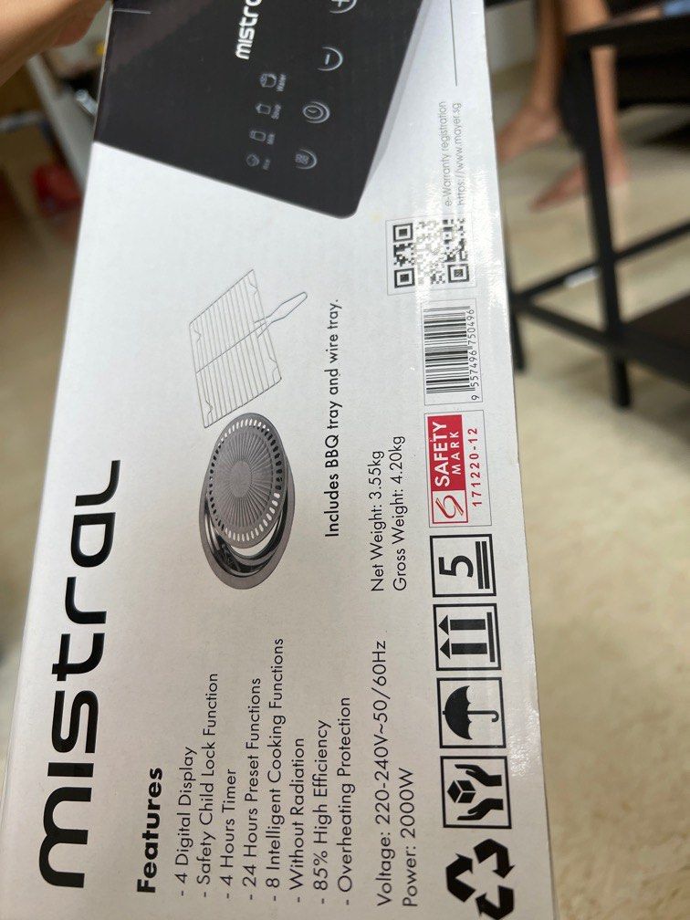 Ceramic cooker - Mistral - Brand new, TV & Home Appliances, Kitchen ...