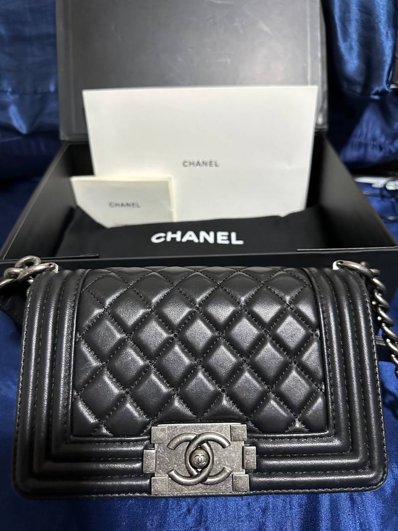 Chanel Boy, Luxury, Bags & Wallets on Carousell