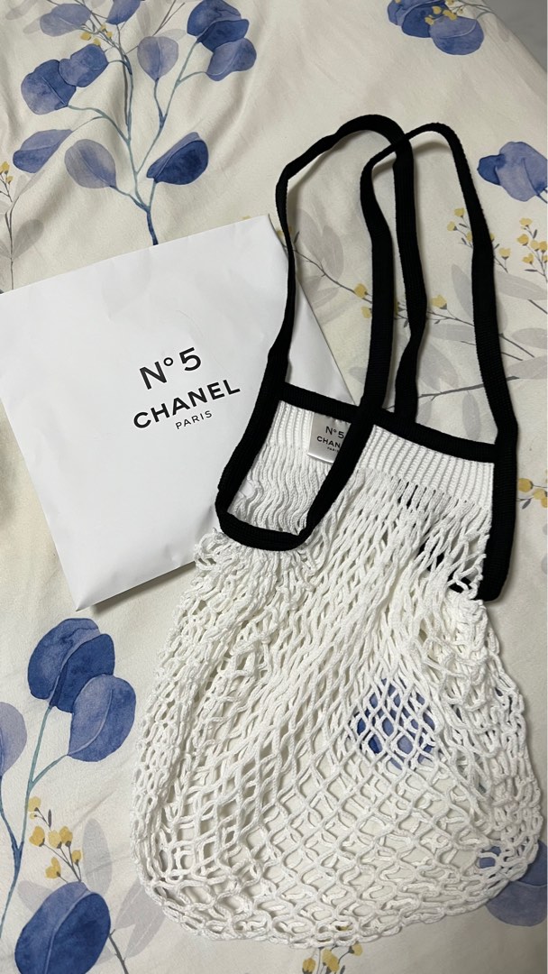 Chanel Limited Edition Factory N5 Net bag, Women's Fashion, Bags ...