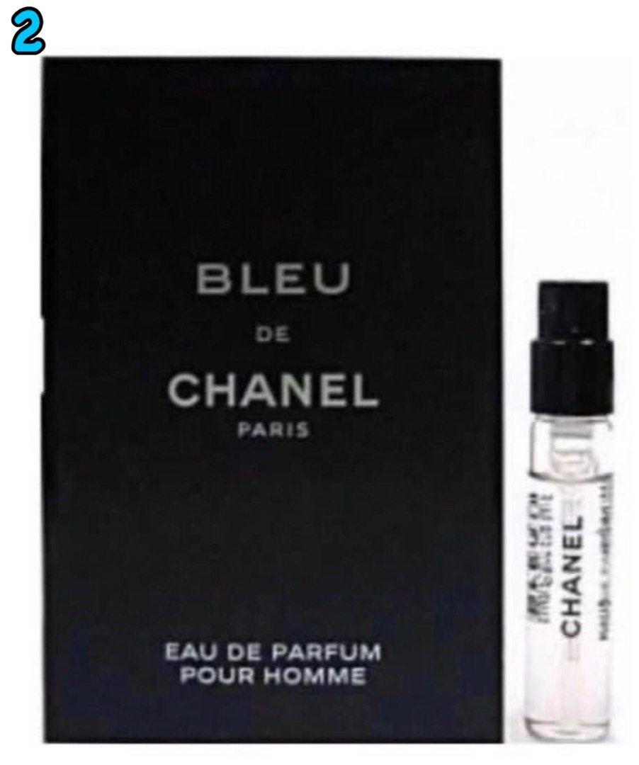 Chanel Vials/ Mini Samples 1.5ml | Chanel Bleu De Chanel EDP (silver ...