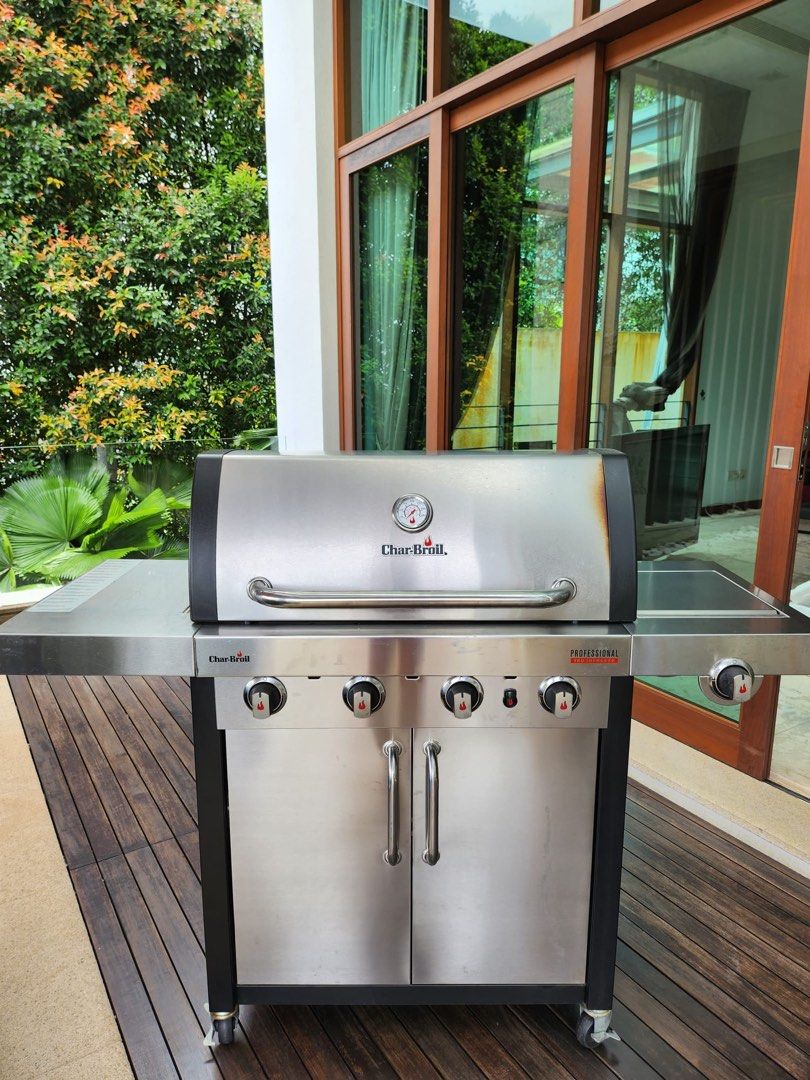 Char Broil: Professional TRU-Infrared 4 Burner Gas BBQ Grill, TV & Home ...