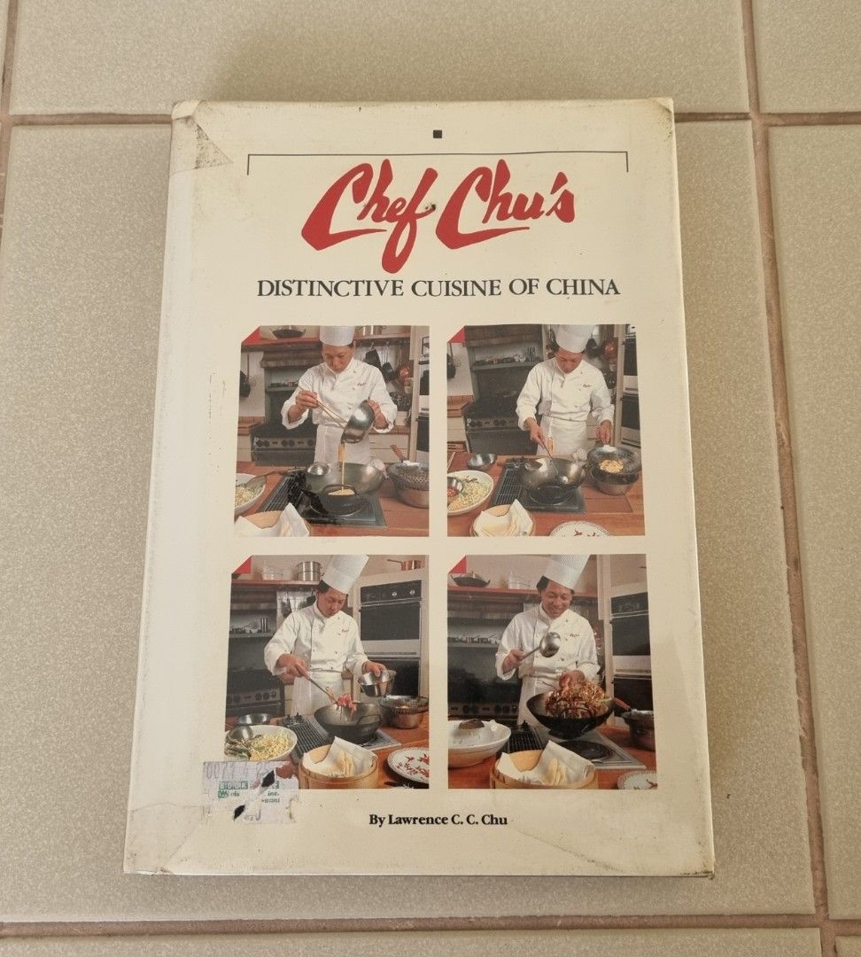 Chef Chu's Distinctive Chinese Cuisine cookbook, Hobbies & Toys, Books ...