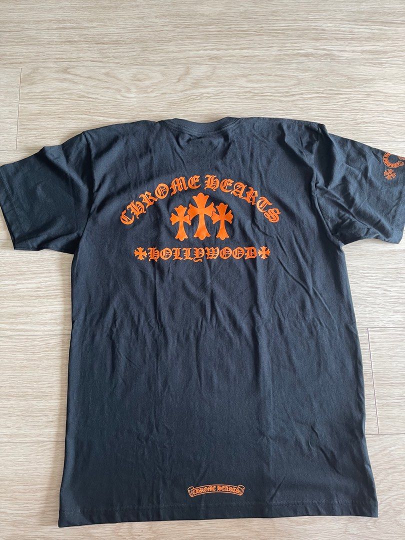 Chrome Hearts Tee, Men's Fashion, Tops & Sets, Tshirts & Polo Shirts on ...