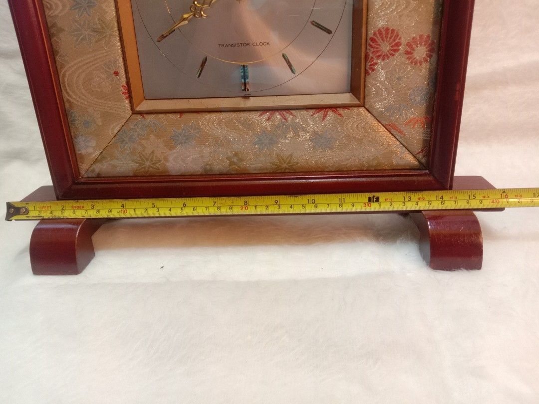 Citizen Transistor Wooden Table Clock, Furniture & Home Living, Home ...