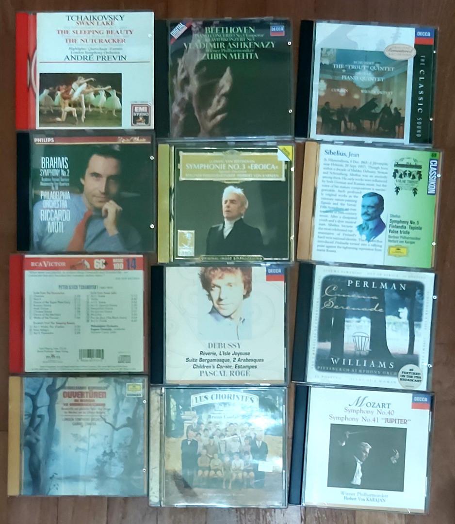 Classical music CDs Beethoven Mozart Brahms, Hobbies & Toys, Music & Media, CDs & DVDs on Carousell