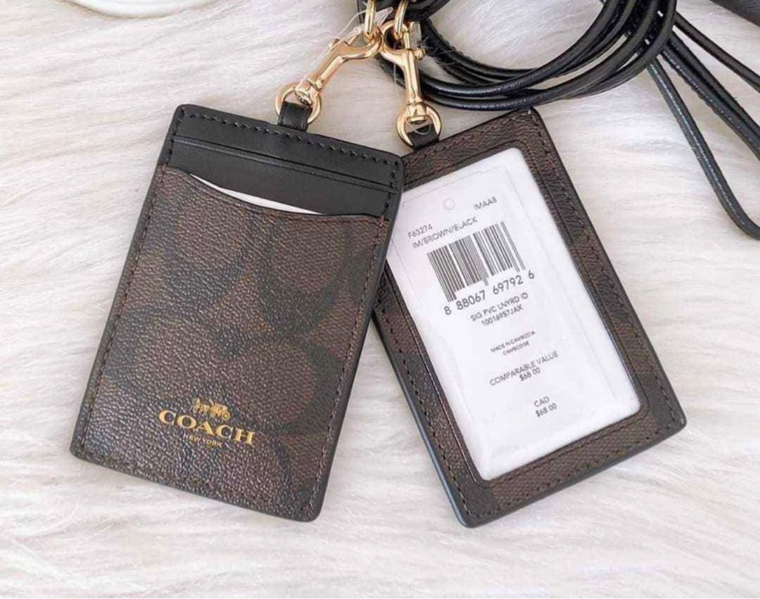 Coach id holder on Carousell