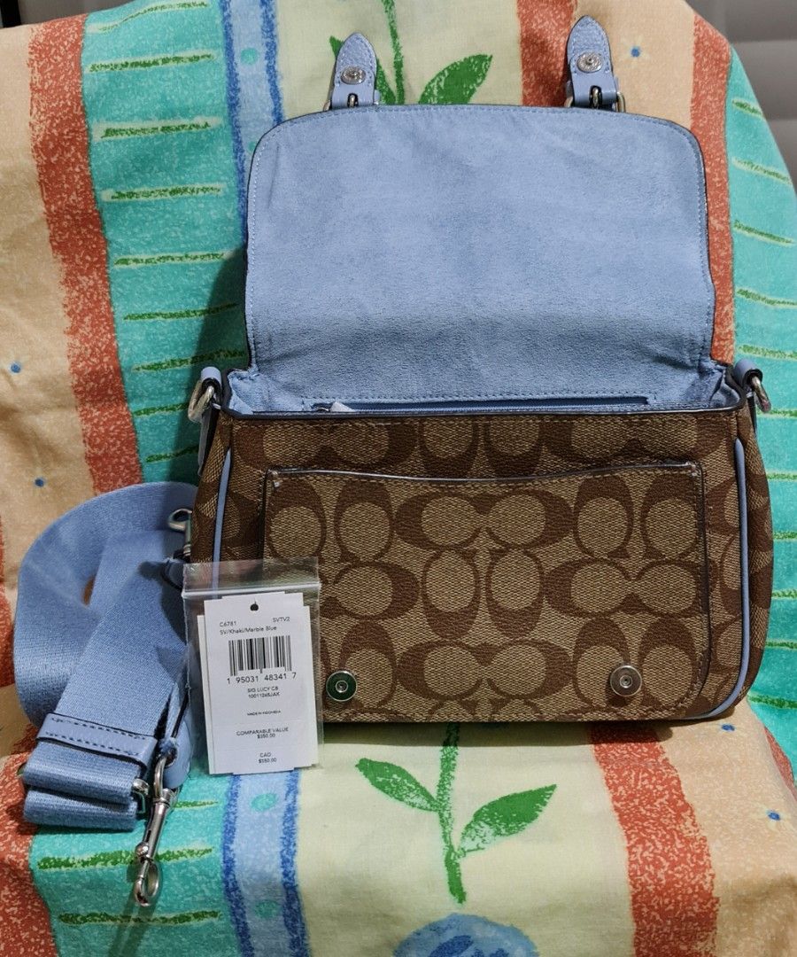 Coach Lucy Crossbody, Luxury, Bags & Wallets on Carousell