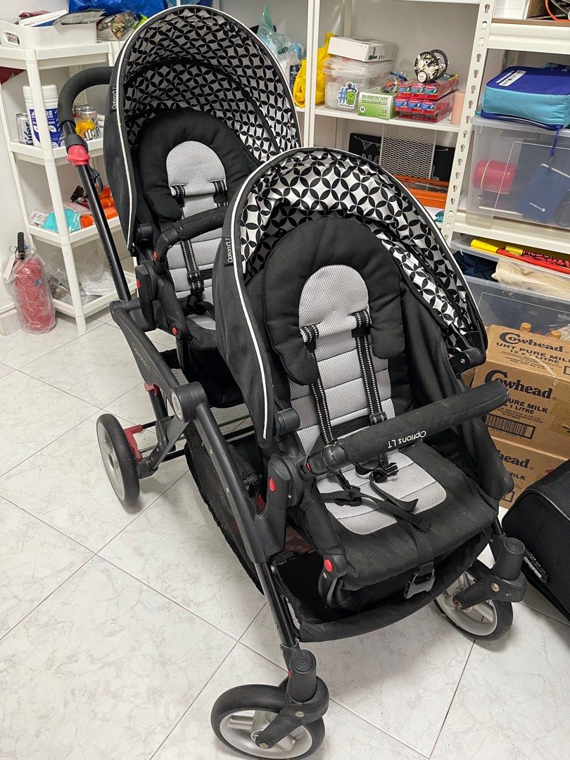 CONTOURS double stroller Options LT, Babies & Kids, Going Out ...