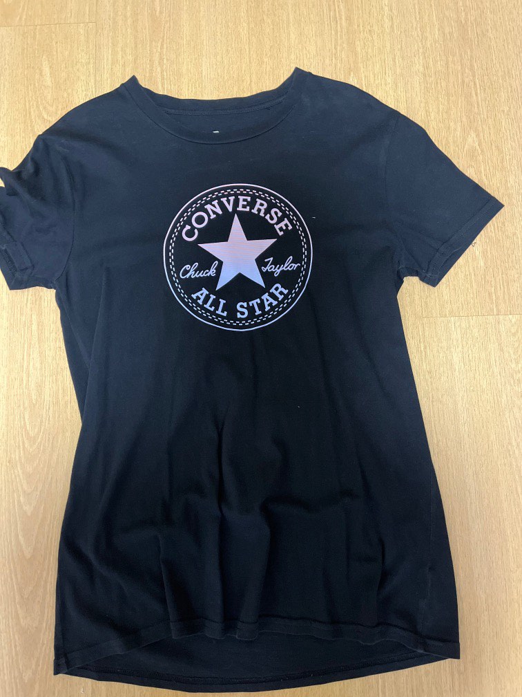 Converse Shirt, Women's Fashion, Tops, Shirts on Carousell