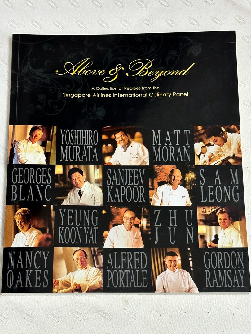 Cookbook. Above & Beyond. A collection of recipes from the Singapore ...