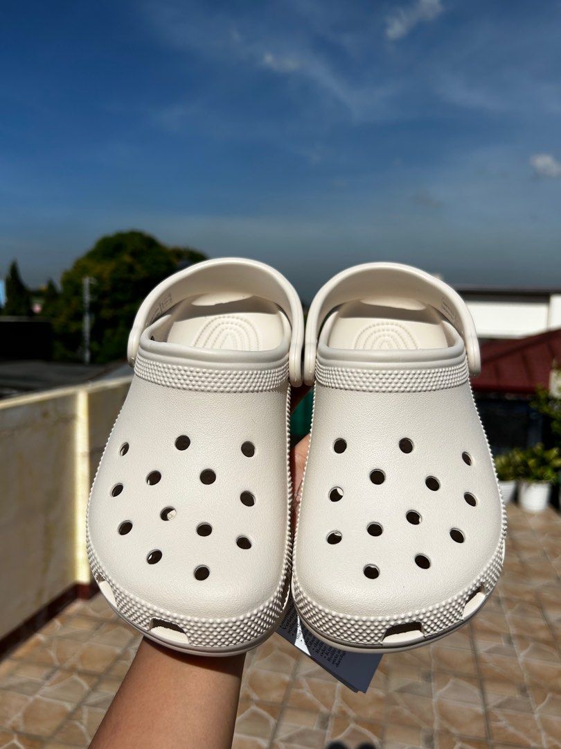 Crocs Classic Stucco, Men's Fashion, Footwear, Slippers & Slides on ...