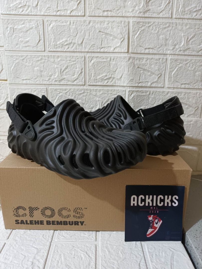 Crocs x Salehe Bemburry Pollex Clog Sasquatch, Men's Fashion, Footwear ...