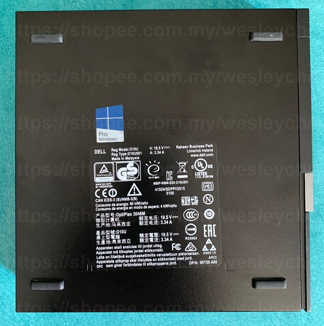 Dell Optiplex 3046 Micro PC Desktop | Intel Core i5-6th Gen | Gaming ...