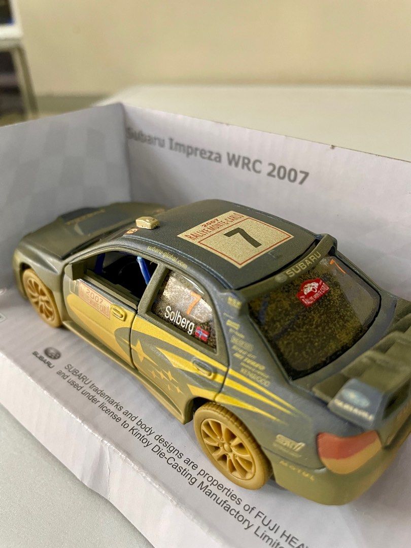 Diecast Subaru Impreza - WRC 2007, Hobbies & Toys, Toys & Games on ...