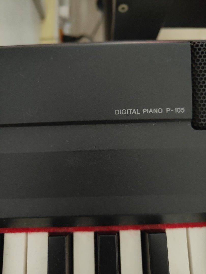 Digital Piano Yamaha p 105, Hobbies & Toys, Music & Media, Musical ...