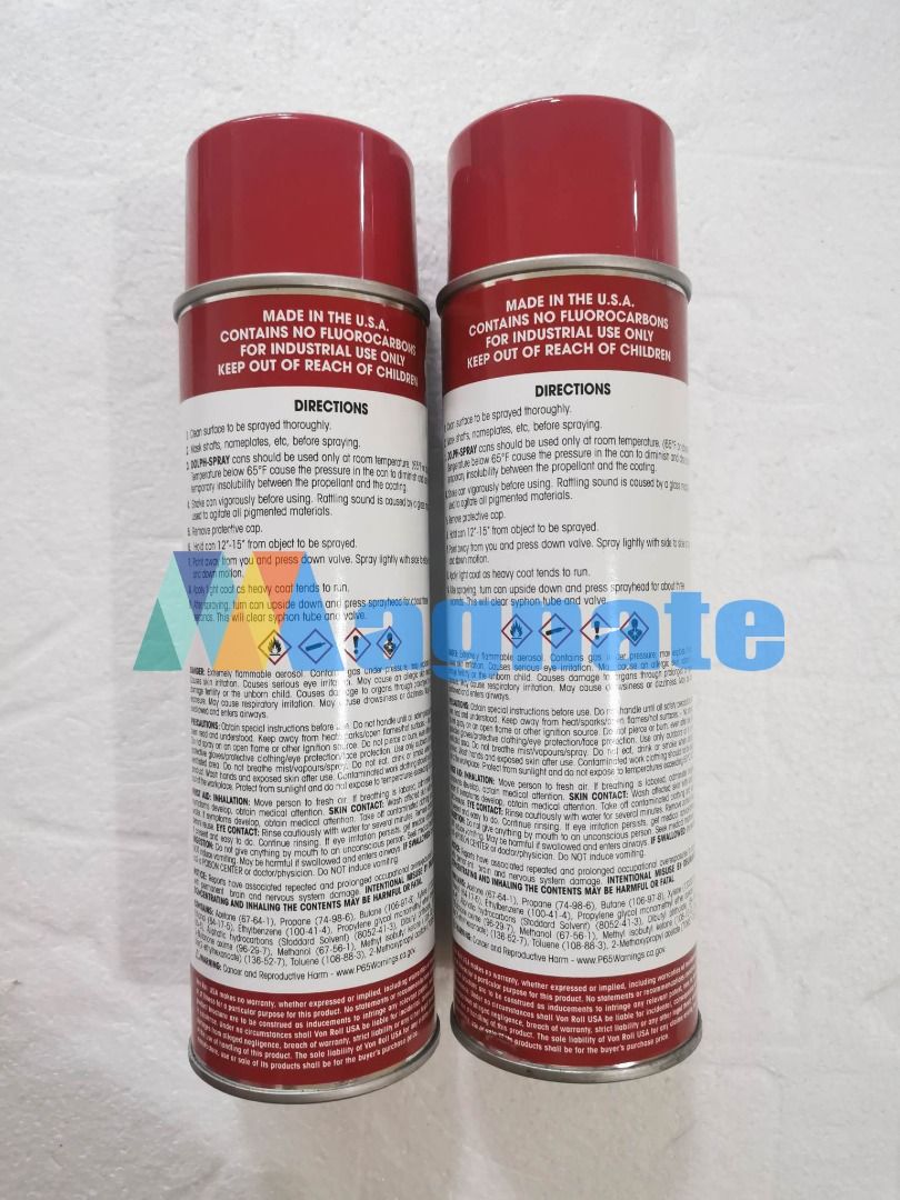 Dolph Spray Red Air Dying Varnish Synthite ER-41, Commercial ...