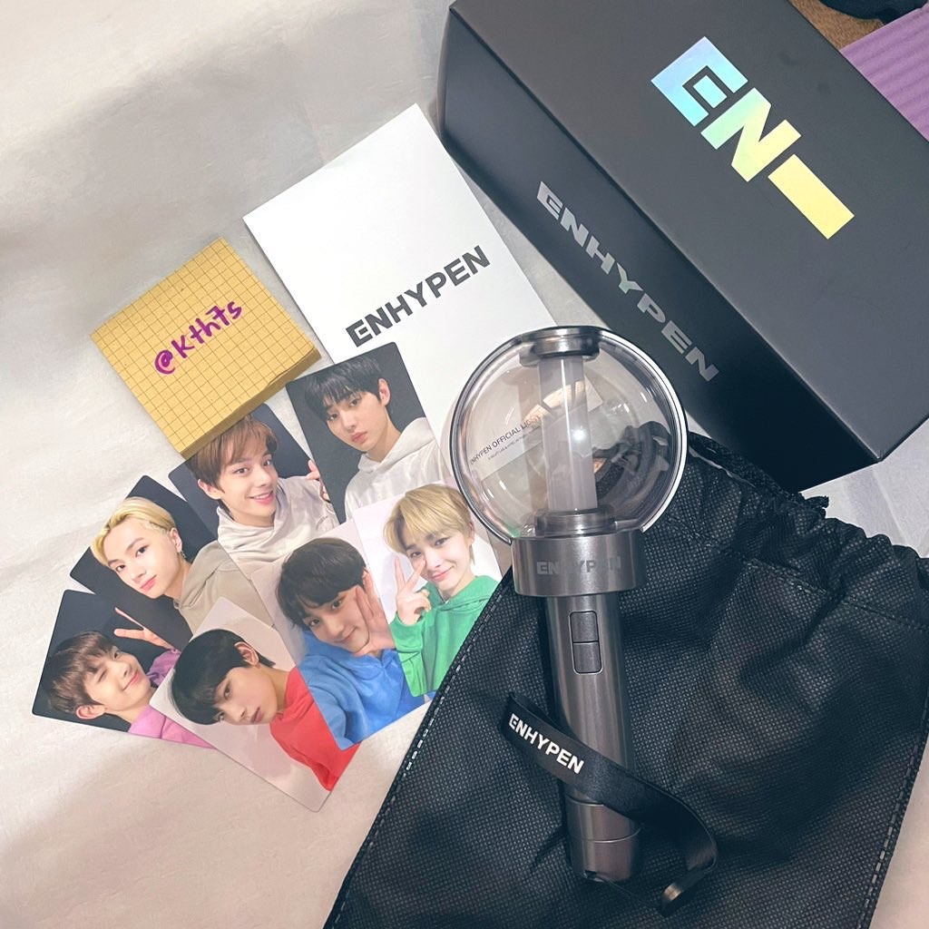 ENHYPEN OFFICIAL LIGHTSTICK WITH JAY ENGENEZONE PC, Hobbies & Toys ...