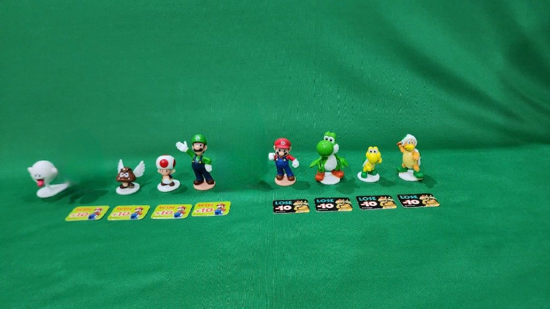 Epoch Super Mario Bros Figurines x 8 (Japan Version), Hobbies & Toys ...