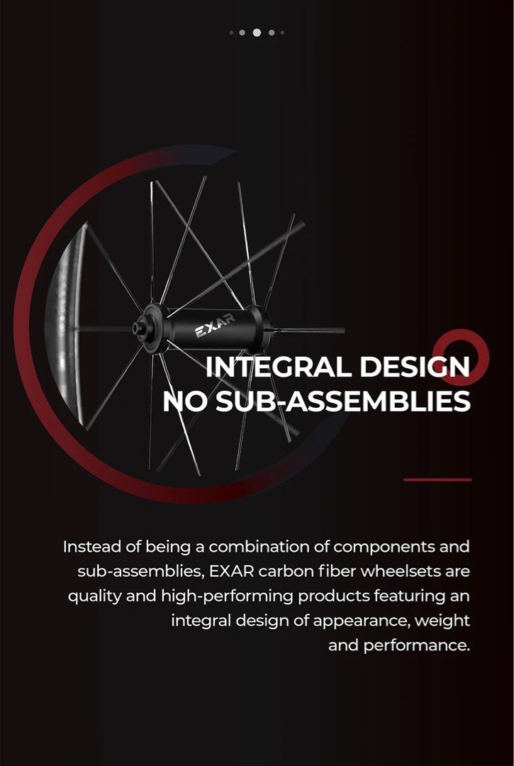 Magene EXAR Carbon Fiber Wheelset Pro / Standard 2022 UCI Certified ...