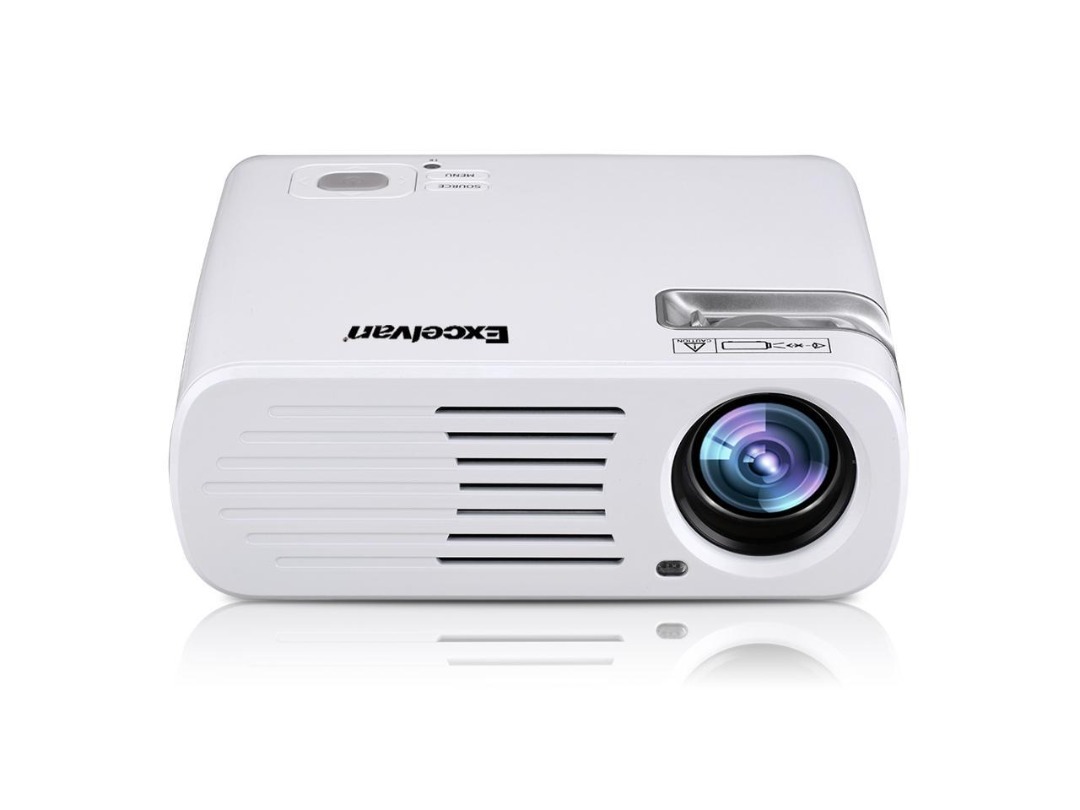 Excelvan EHD11 Mini LED Multimedia Home Theater Projector 1080P HDMI AV ...