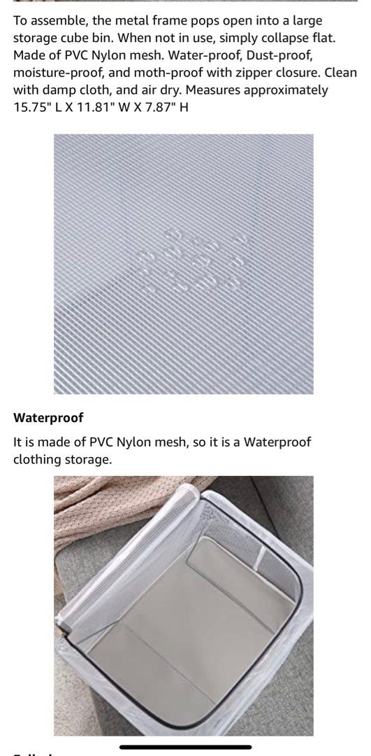 Extra Large Stackable Storage Boxes, Furniture & Home Living, Home ...