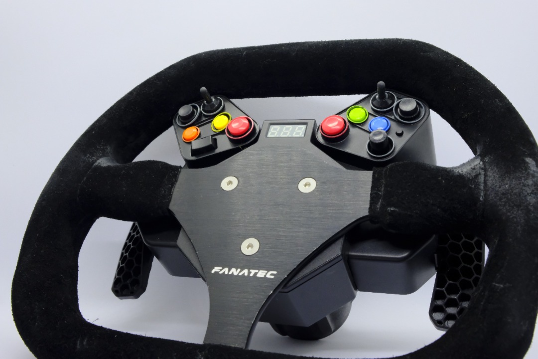 Fanatec CSL Hub with Steering Wheel Flat 1 - Apex Certified Preowned ...