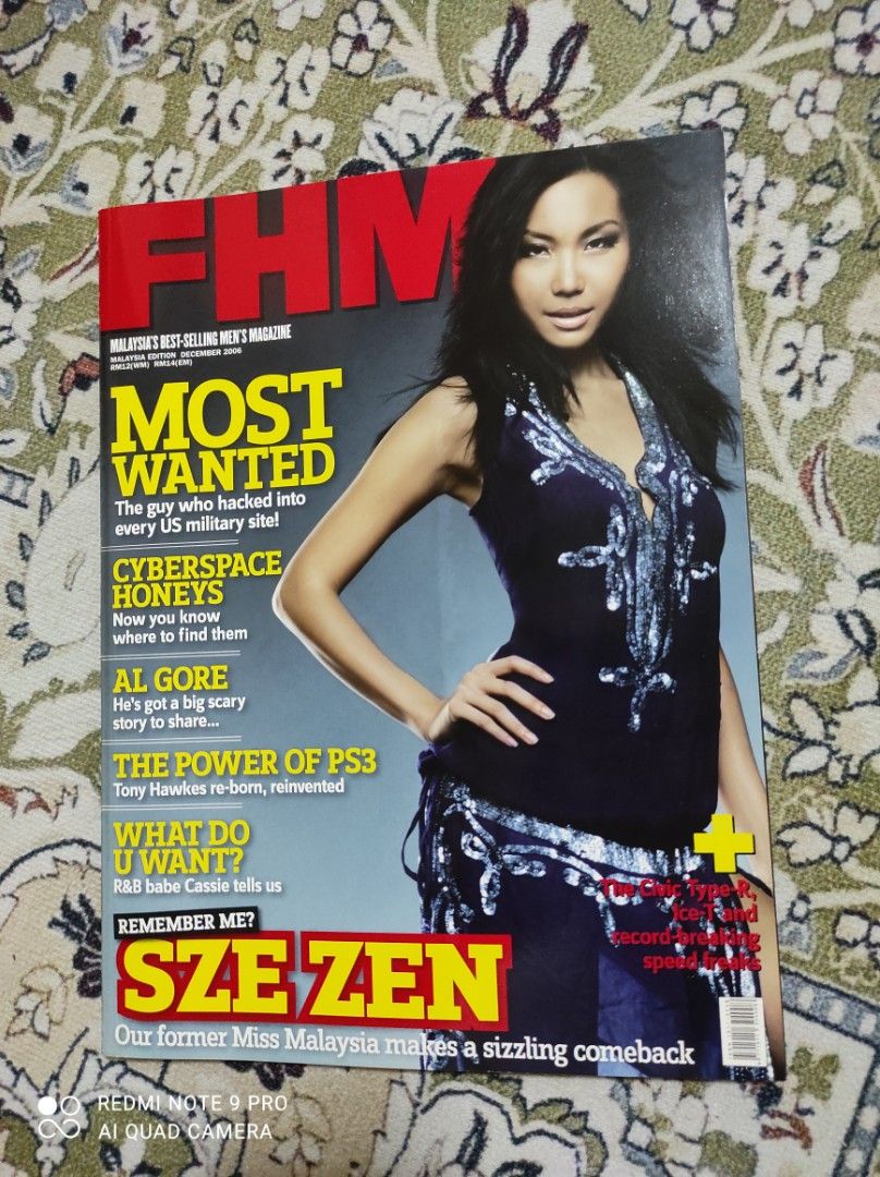FHM Malaysia December 2006 #96, Hobbies & Toys, Books & Magazines, Magazines on Carousell
