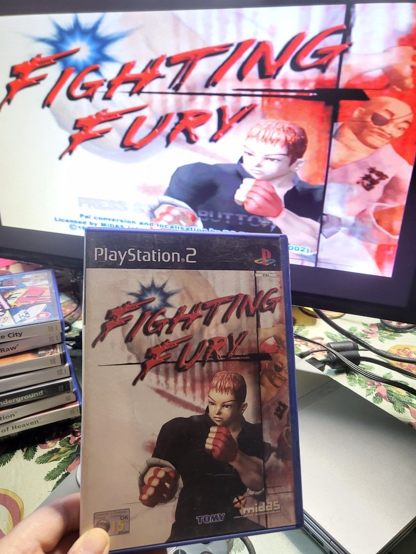 Fighting Fury PS2 PAL Original, Video Gaming, Video Games, PlayStation ...