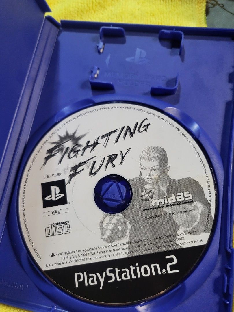 Fighting Fury PS2 PAL Original, Video Gaming, Video Games, PlayStation ...