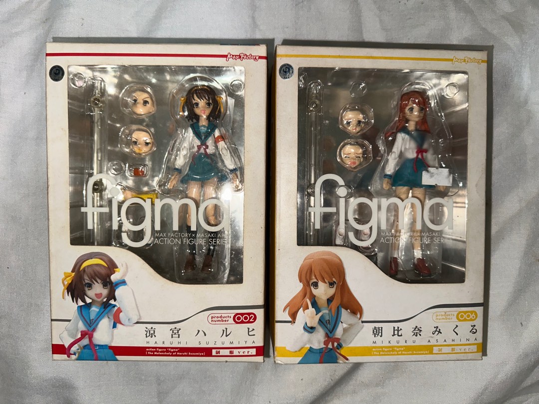 Figma Melancholy of Haruhi Suzumiya 002 006, Hobbies & Toys, Toys ...