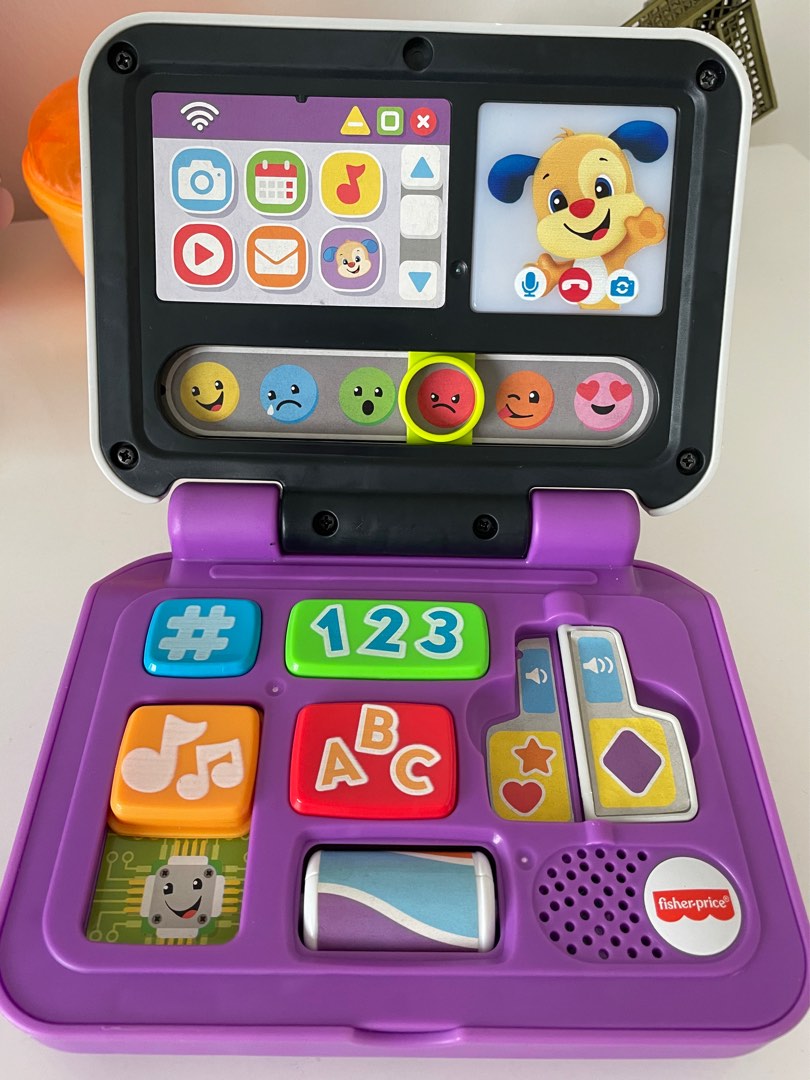 Fisher Price Laugh & Learn Laptop, Babies & Kids, Infant Playtime on ...