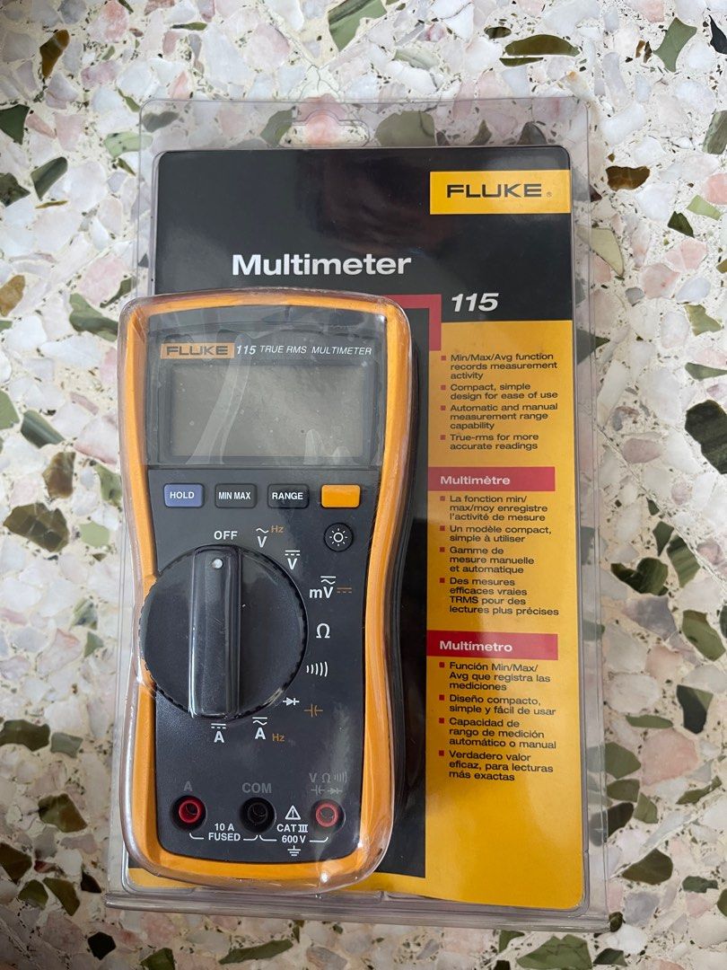 Fluke 115 Digital Multimeter (DMM), Furniture & Home Living, Home ...