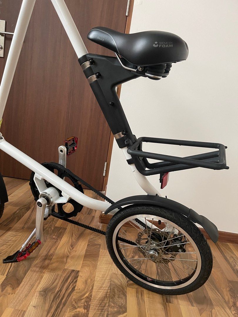 Foldable Bicycle + Stand (Strida Alike), Sports Equipment, Bicycles ...