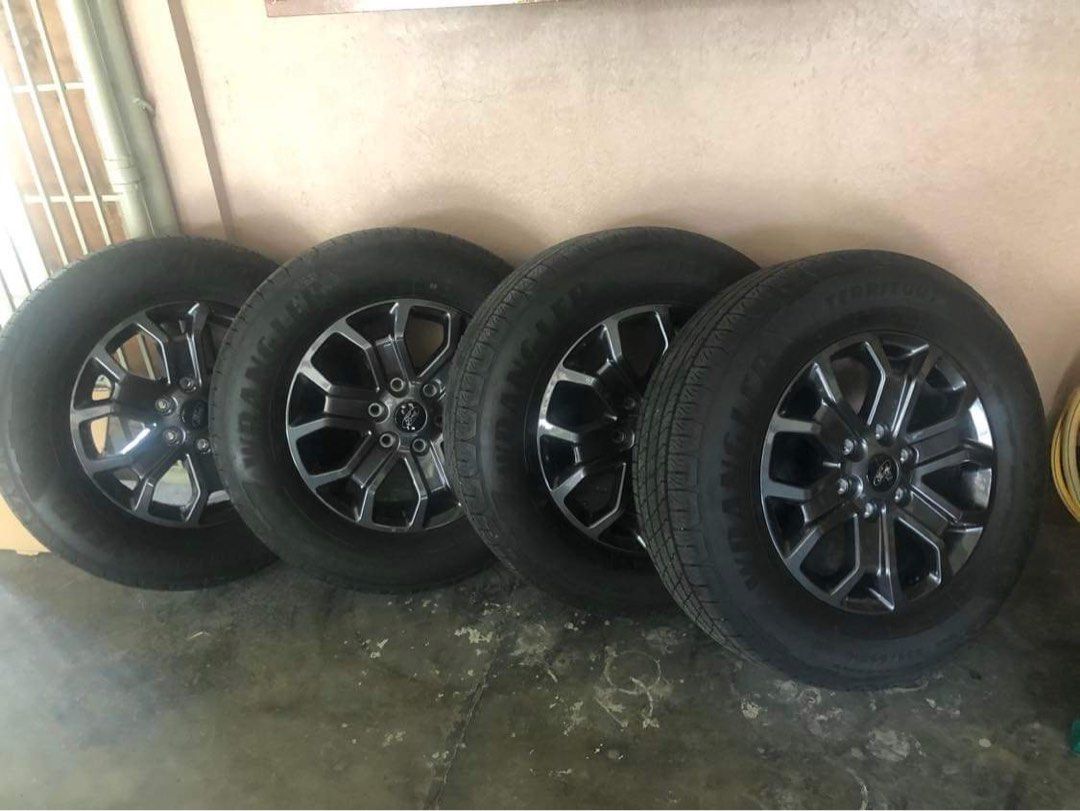 Ford Ranger Wildtrak Mags and Tires, Car Parts & Accessories, Mags and ...