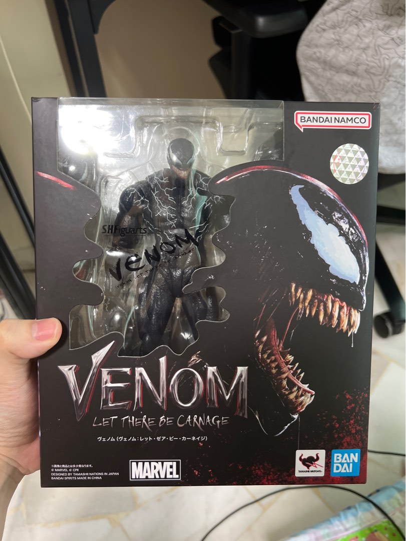 (FREE DELIVERY) SH FIGUARTS SHF VENOM MARVEL LET THERE BE CARNAGE ...