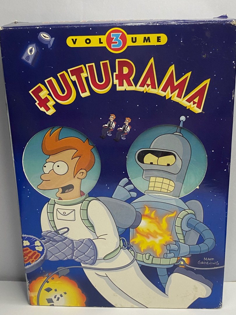 Futurama 4 DVD Box Set, Hobbies & Toys, Music & Media, CDs & DVDs on ...