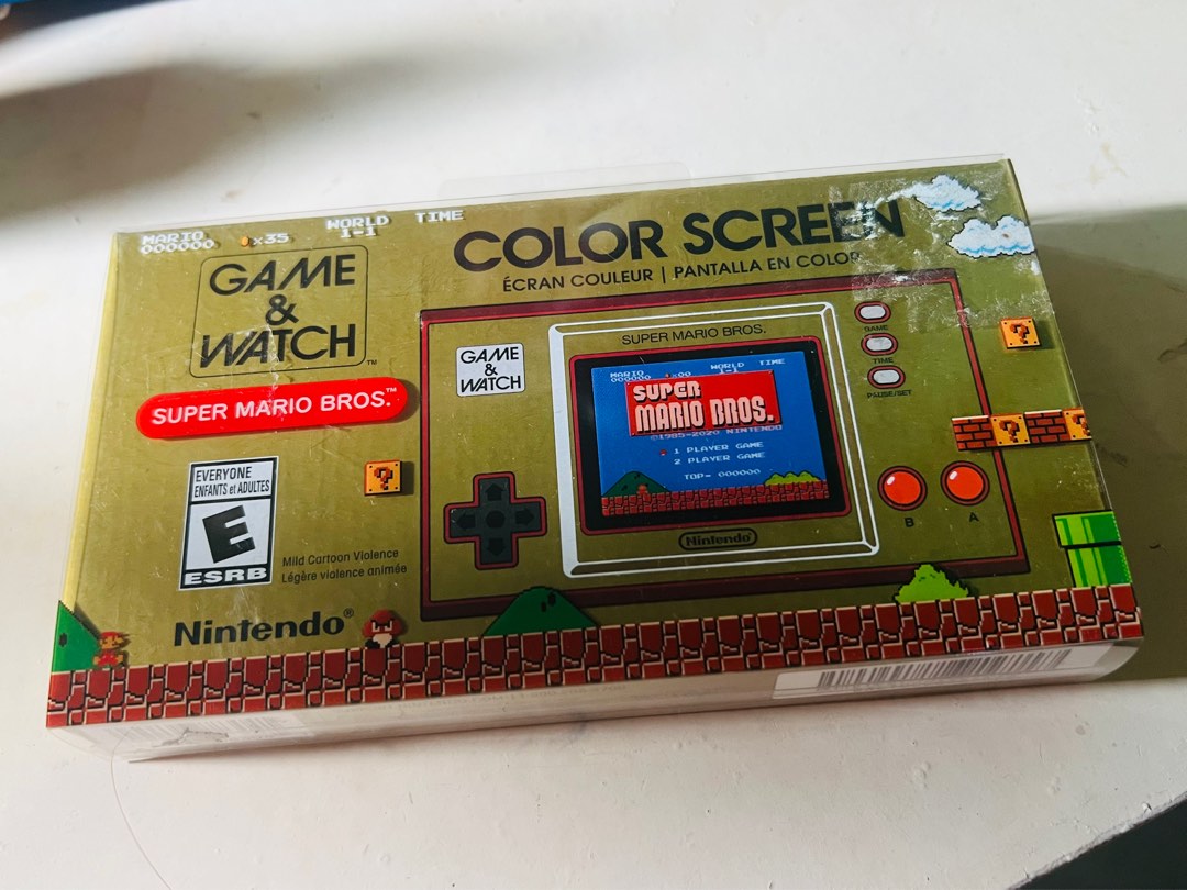 Game and Watch Super Mario Bros, Video Gaming, Video Games, Nintendo on ...