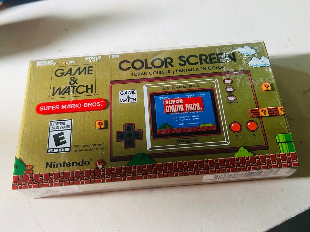 Game and Watch Super Mario Bros, Video Gaming, Video Games, Nintendo on ...