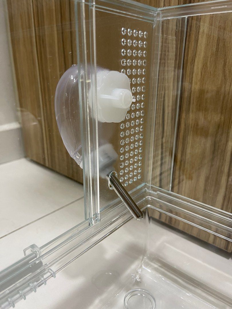 Gex Glass Harmony 450 Plus Hamster Cage, Pet Supplies, Homes & Other Pet Accessories on Carousell