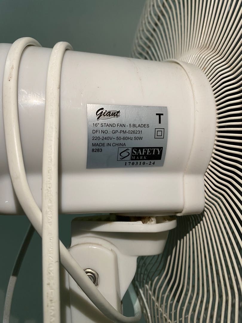 Giant Standing Fan, Furniture & Home Living, Lighting & Fans, Fans on ...