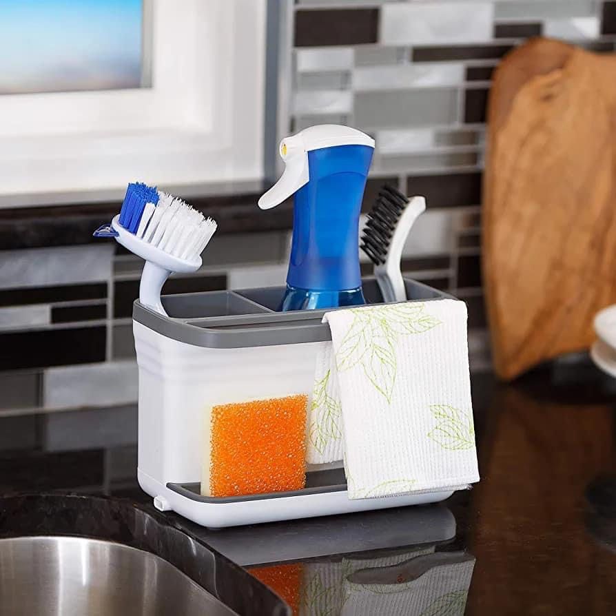 Glad Kitchen Sink Caddy, Furniture & Home Living, Home Improvement ...